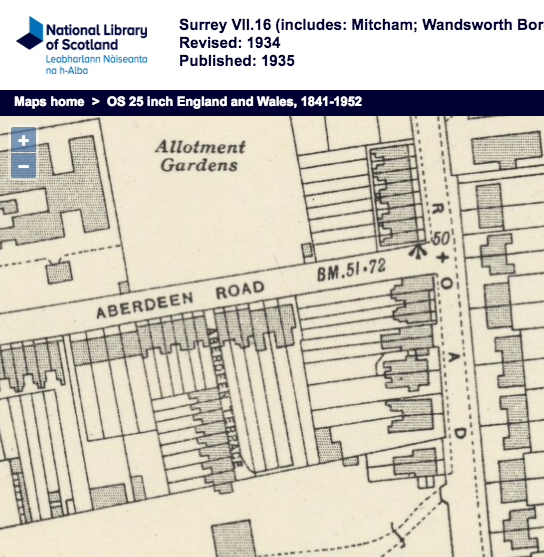 Aberdeen Terrace | Mitcham History Notes