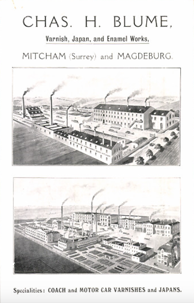 Charles H. Blume | Mitcham History Notes