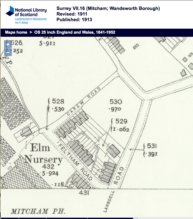 Carew Road | Mitcham History Notes