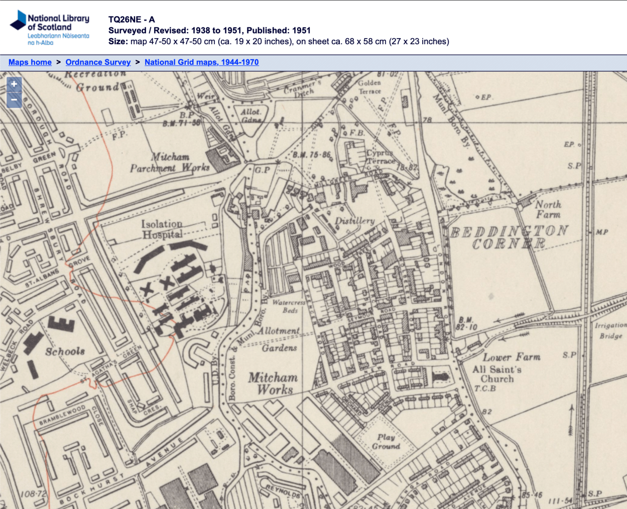 Isolation Hospital | Mitcham History Notes