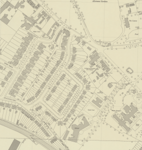 1950s OS Map | Mitcham History Notes