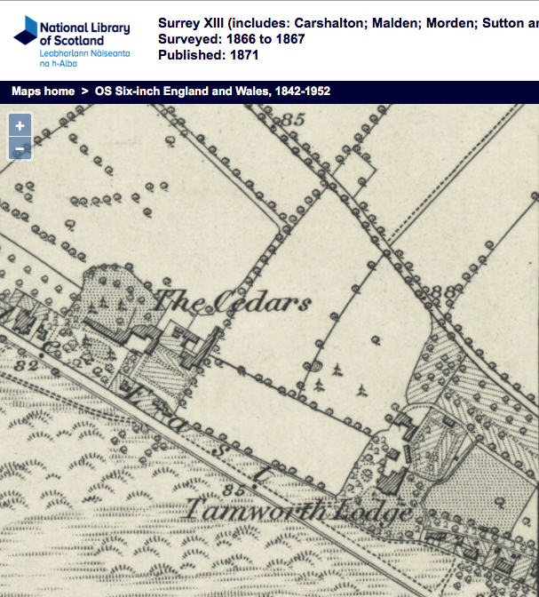 Tamworth Park | Mitcham History Notes