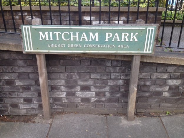 Road name signs in Cricket Green Conservation Area | Mitcham History Notes