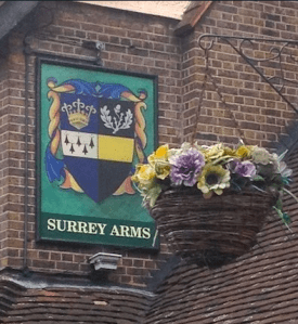 Surrey Arms coat of arms | Mitcham History Notes