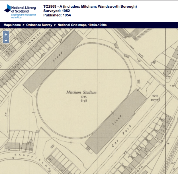 Mitcham Stadium | Mitcham History Notes