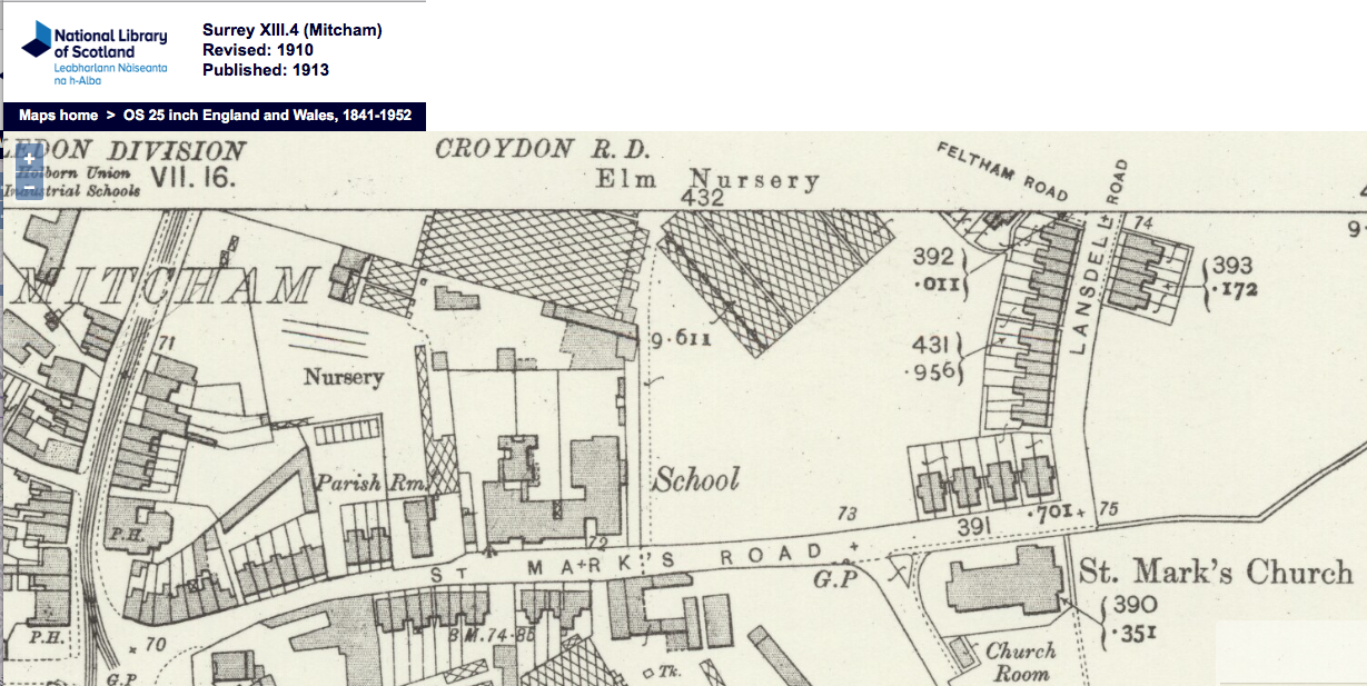 St. Marks Road | Mitcham History Notes