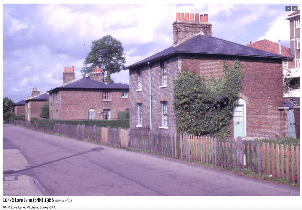 Love Lane | Mitcham History Notes