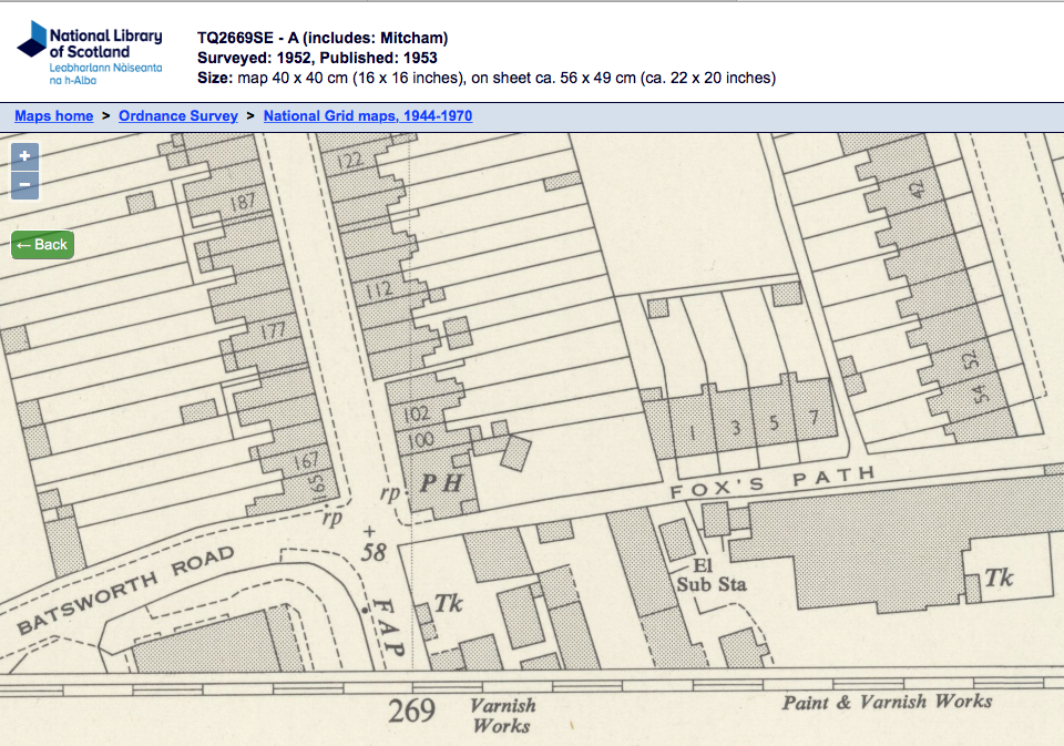 Wheatsheaf | Mitcham History Notes