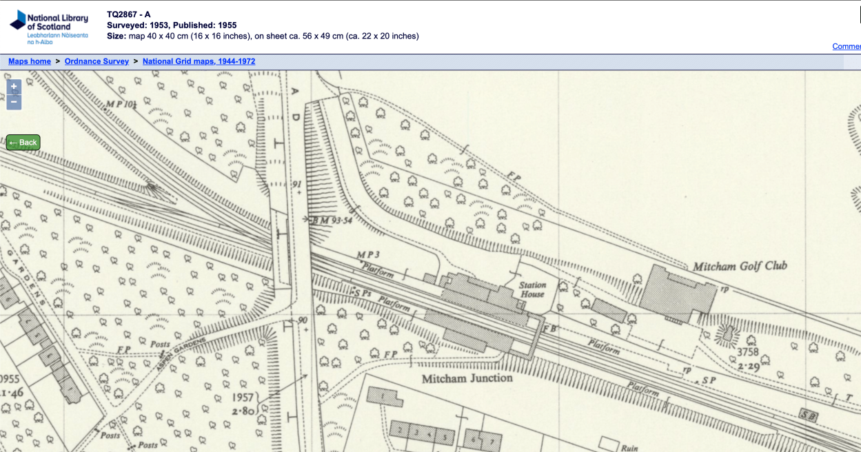 Mitcham Junction Railway Station | Mitcham History Notes