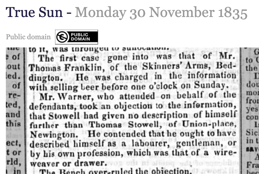 Skinners Arms, Beddington Corner | Mitcham History Notes